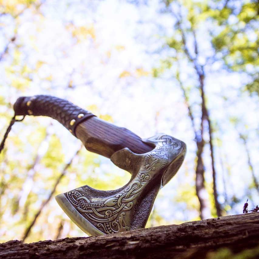 Vine Viking Axe | Scorpion Mart