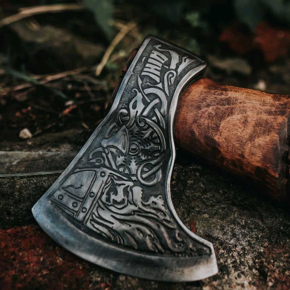 Handmade Best Viking Bearded Axe Best Warrior Viking Axe | Wedding Gif ...